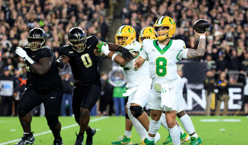 No complacency here: No. 2 Oregon continues to look like a championship ...