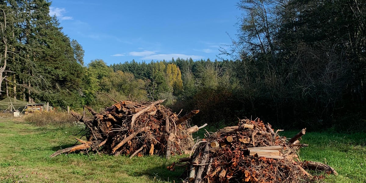 Composting on a small island farm, the denial that is "away," and ...