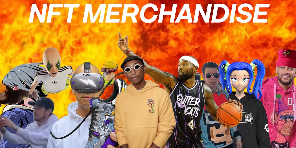 Top 10 Pieces of NFT Merchandise - by 🆖 | Nathan Guergis