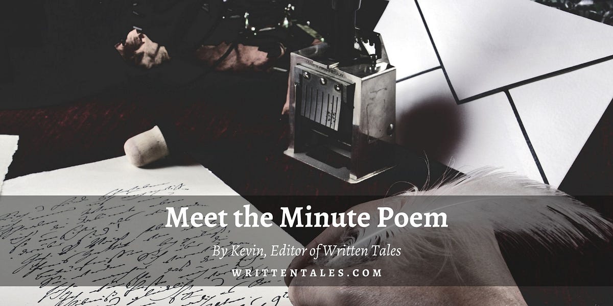 Meet the Minute Poem - Written Tales Magazine