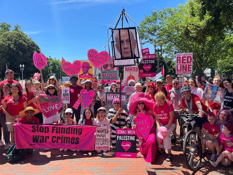 Nationwide "Red Line" Protests Marked Eight Months of US-Israeli ...