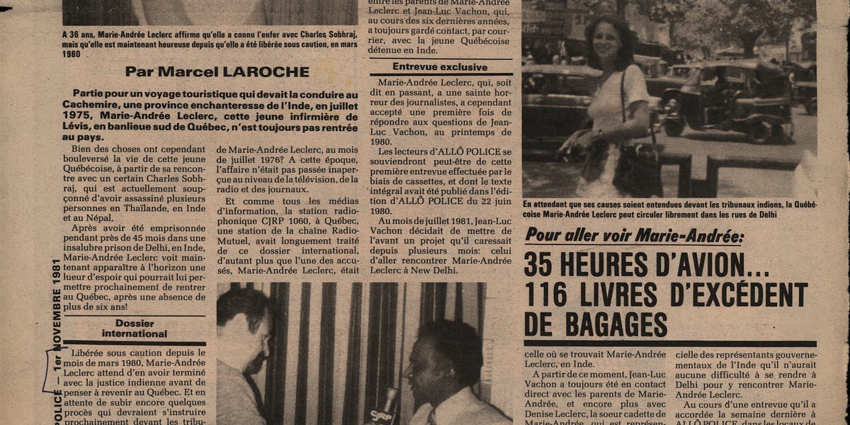 Marie-Andrée se vide le cœur | Allô Police | Novembre 1981