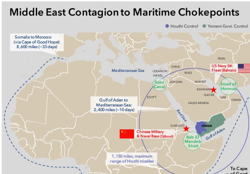 Four Maritime Chokepoints As Escalating Conflict Looms