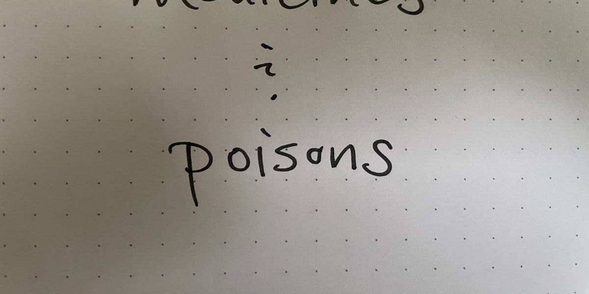 Medicines and Poisons - by Emily Mohn-Slate