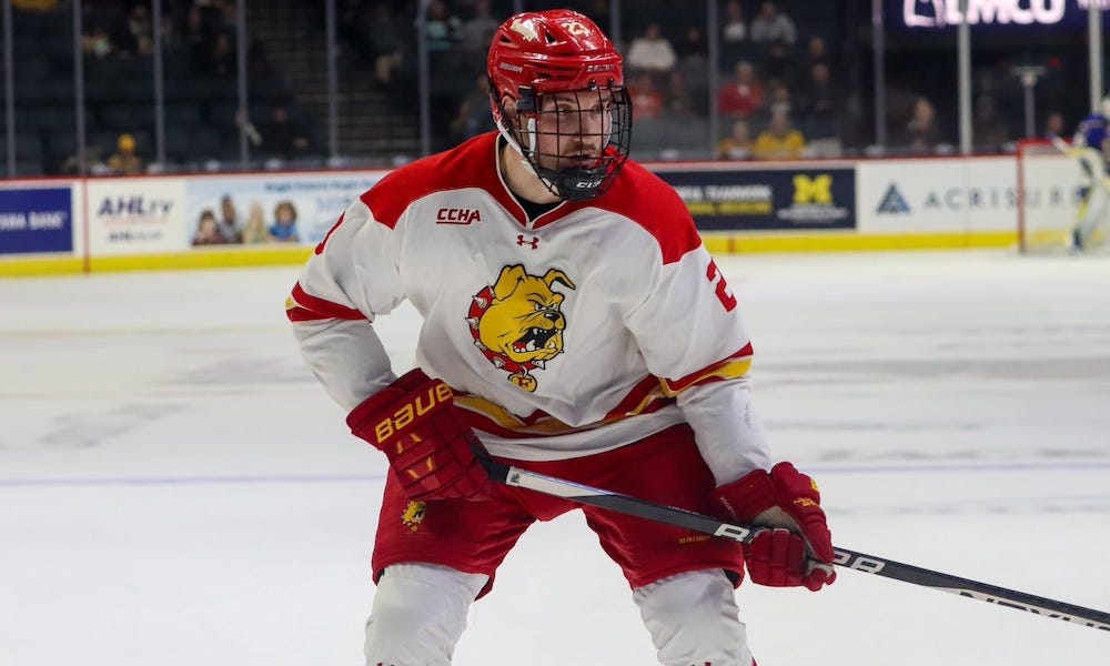 Ferris State leading scorer Antonio Venuto commits to Merrimack out of ...