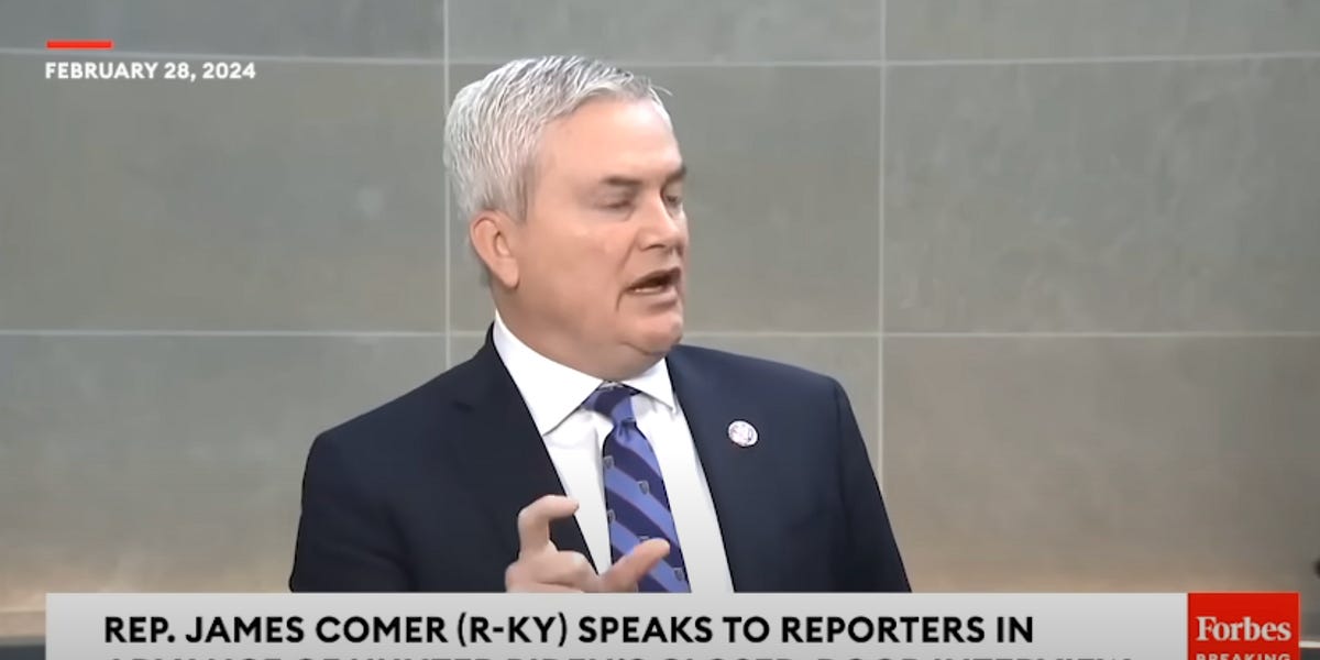 James Comer Gonna Make Joe Biden Sit In This Chair ‘Til He Tells ... James Comer Gonna Make Joe Biden Sit In This Chair ‘Til He Tells ...
