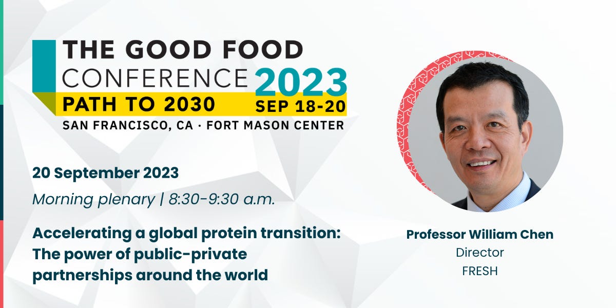 The Good Food Conference: Path to 2030 - by FRESH SciComms