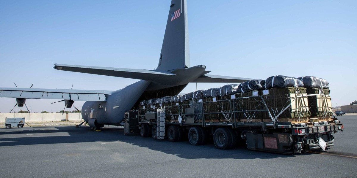 March 7-8th Combined Humanitarian Air Drops Into Northern Gaza