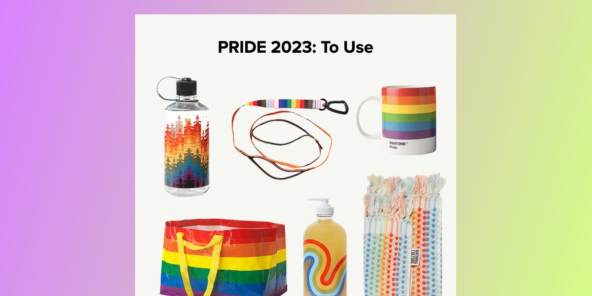 Rounding Up Rainbow Items for Pride 2023 - by Lindsay Meyer