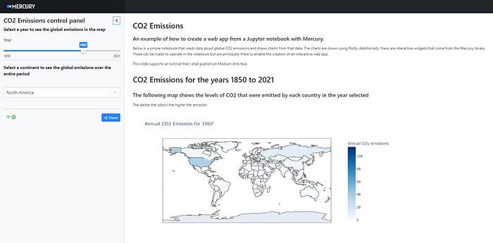 Interactive Web Apps With Jupyter And Mercury