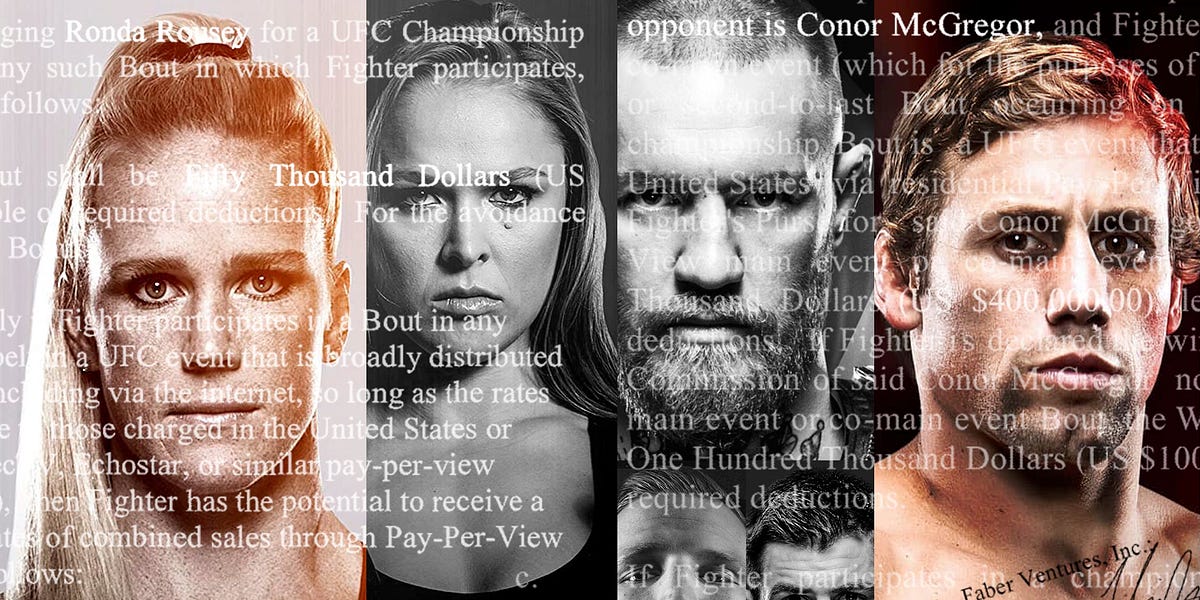 Special clauses for McGregor, Rousey: Urijah Faber and Holly Holm's ...