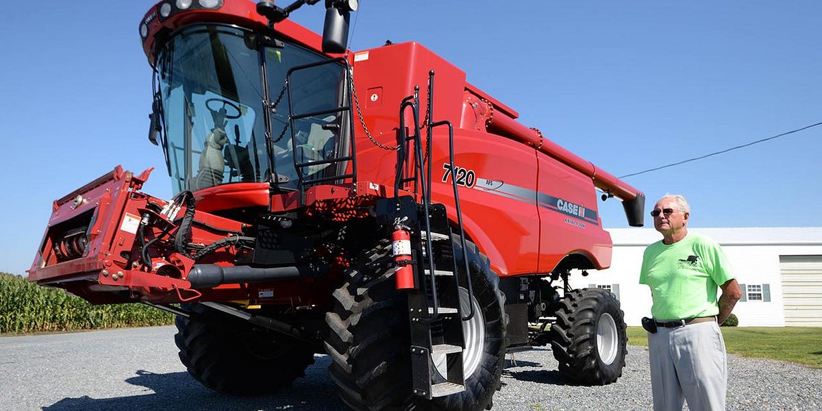 Jesus, Take the Wheel of My Giant Farm Machine