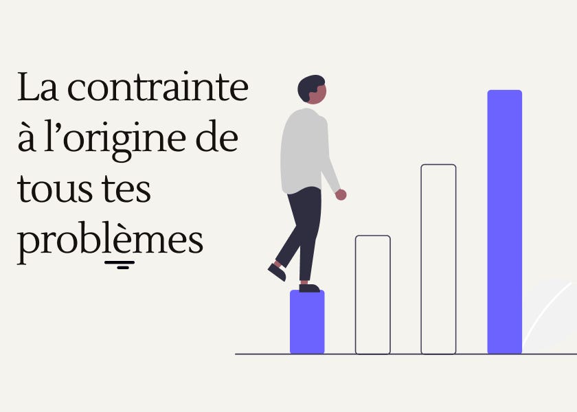 La contrainte à l'origine de tous tes problèmes. - by Johan