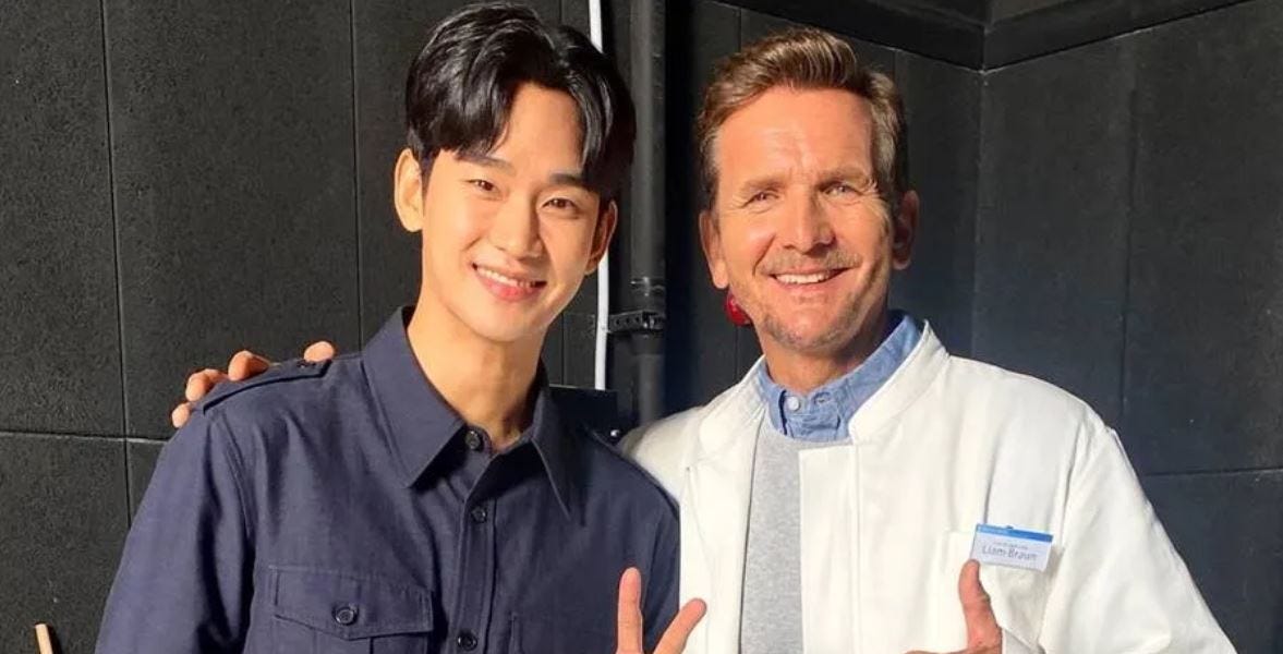 Actor Sebastian Roché Talks About His K-drama Debut in "Queen of Tears"