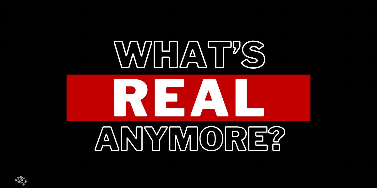 What's Real Anymore in the Age of Generative AI? — Generating the ...