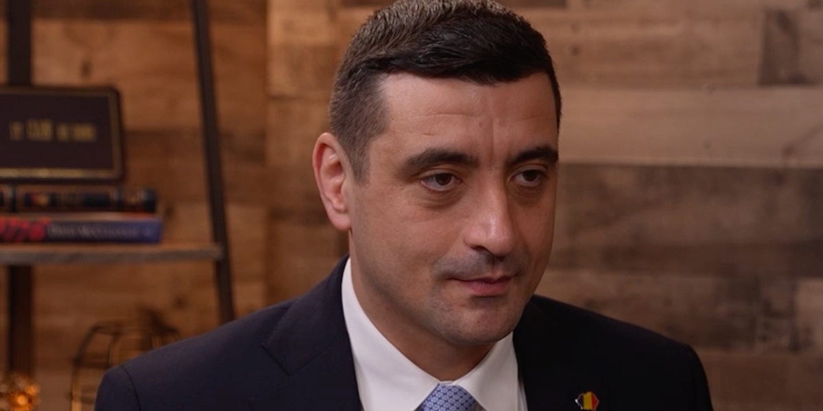 George Simion, Leading Candidate for President of Romania- Malone and ...