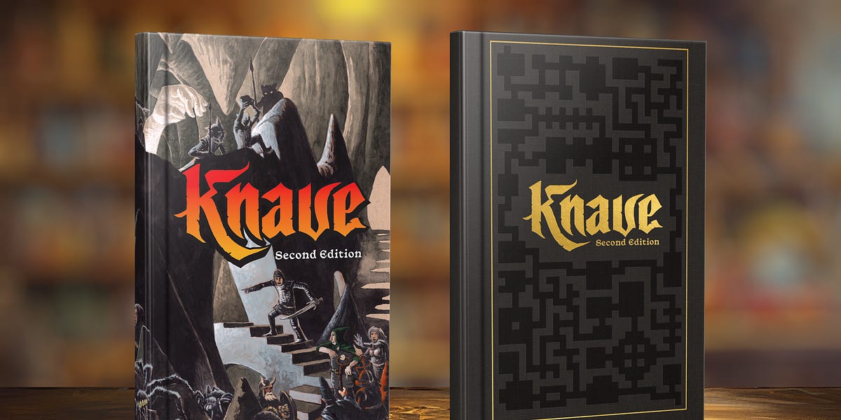 Knave 2e is Live on Kickstarter! - by Ben Milton