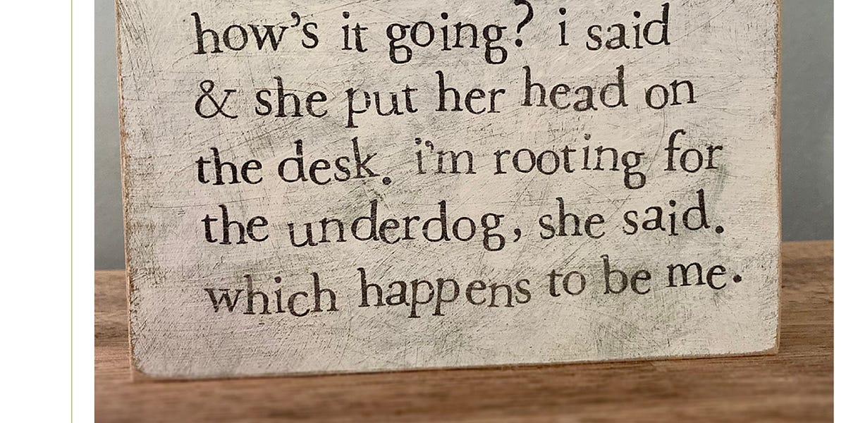 underdog... - flying edna