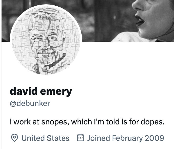 The Dumbest Snopes "Fact-Check" Of All Time?