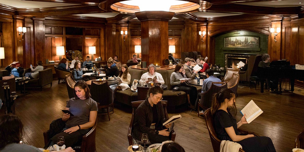 Upcoming Silent Reading Parties - by Christopher Frizzelle