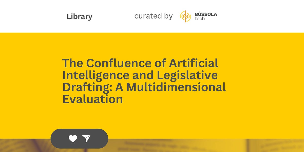 The Confluence of Artificial Intelligence and Legislative Drafting: A ...