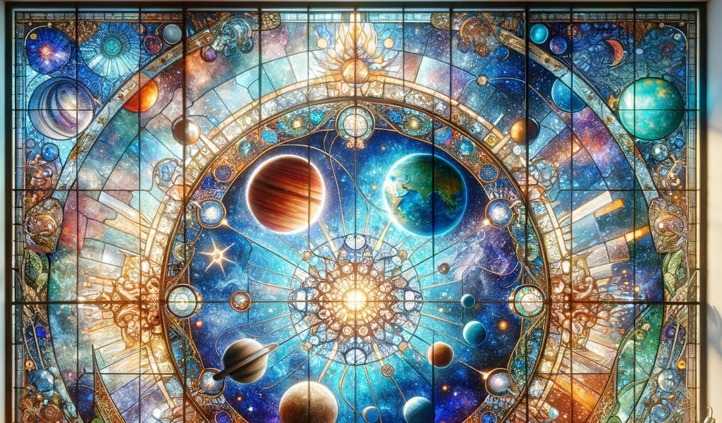 Cosmic Maps - by Richard - Yanksy