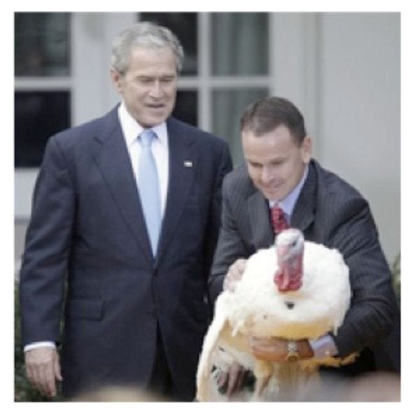 Modest George Bush Claims He Was 'Unprepared' For War