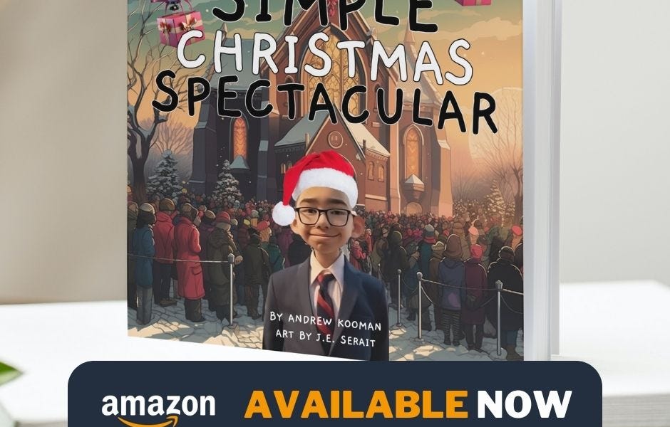 Simple Christmas Spectacular - New book by Andrew Kooman