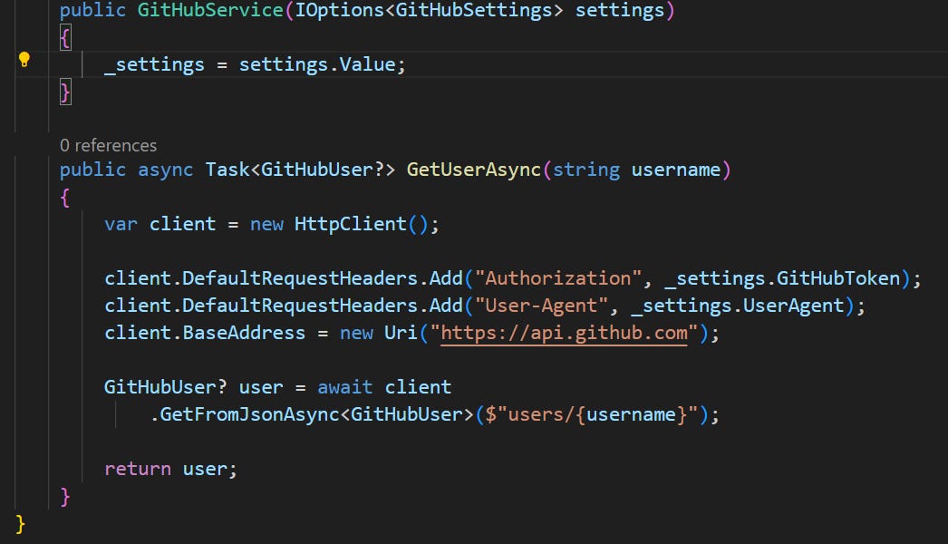 La forma correcta de utilizar HttpClient en .NET