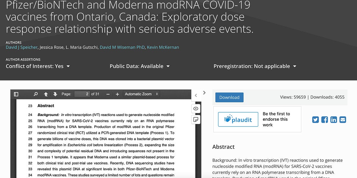 In light of DNA discovered in commercial vials as per the precautionary ...