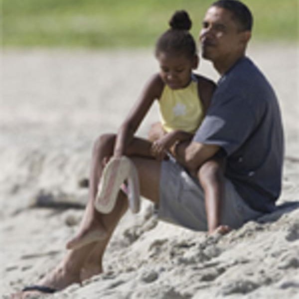 Barack Obama Found On Mysterious Beach! - by Jim Newell