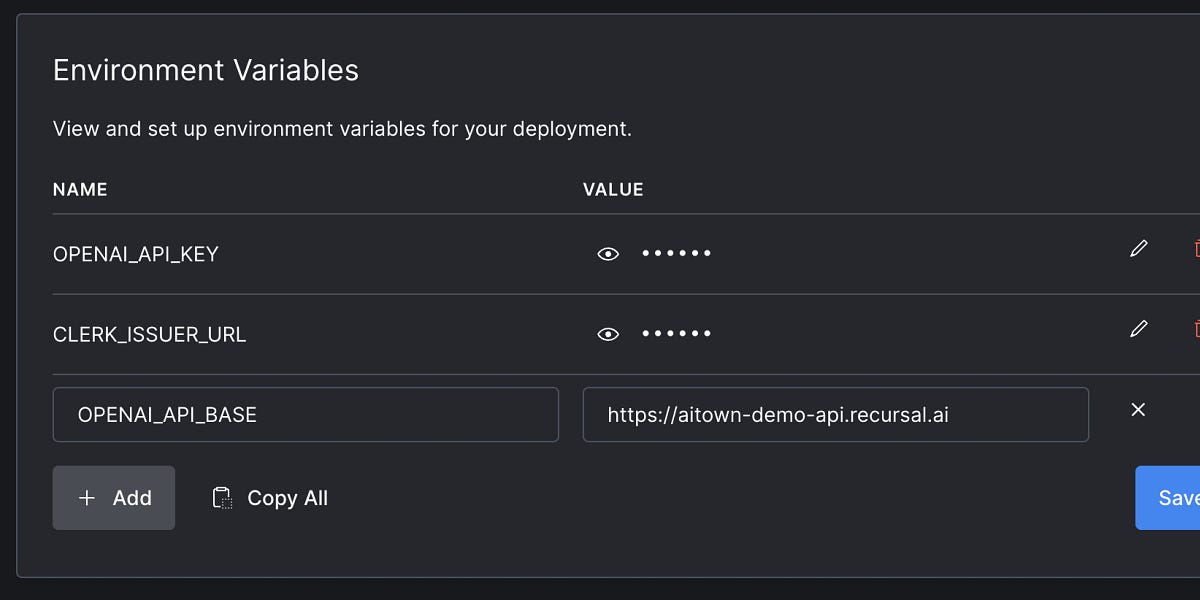 Dedicated AI town server is up ! - by Eugene Cheah