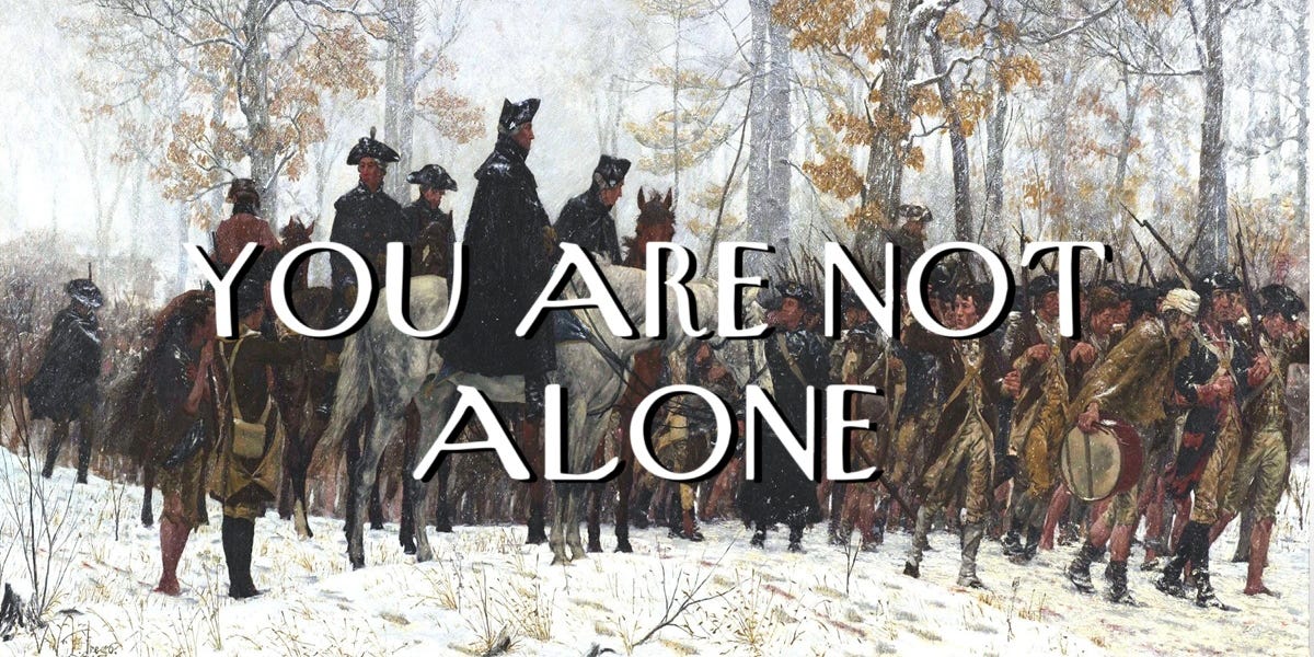 You Are Not Alone - by Scott Monty - Timeless & Timely