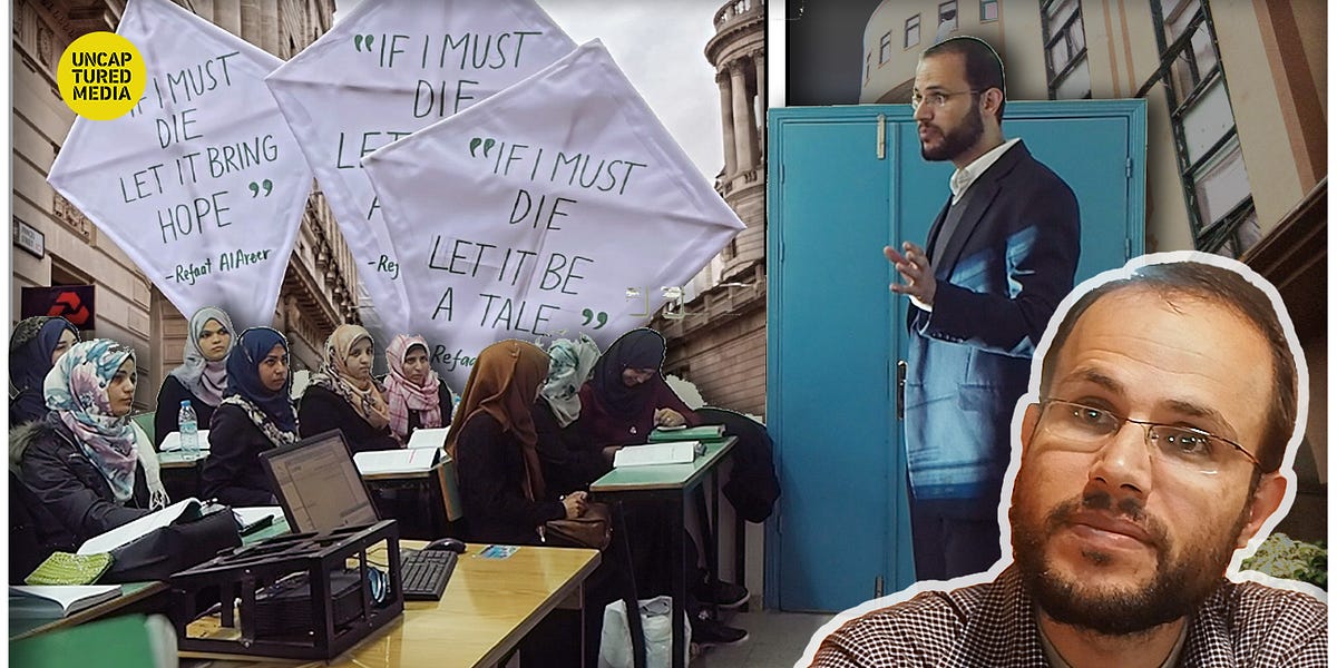 Video: Refaat Alareer on teaching, resistance, and life under occupation