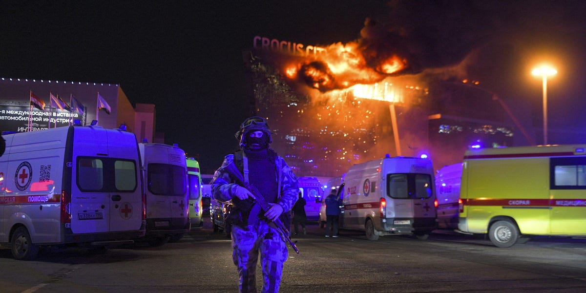 Terror group Islamic State claim responsibility for Moscow concert hall ...