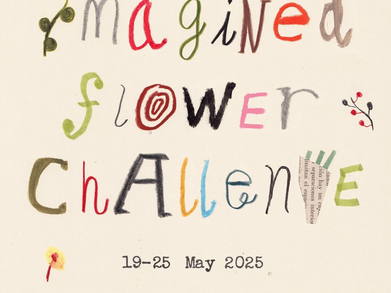 Flower Zine - by Estee Zales - Journal Rash