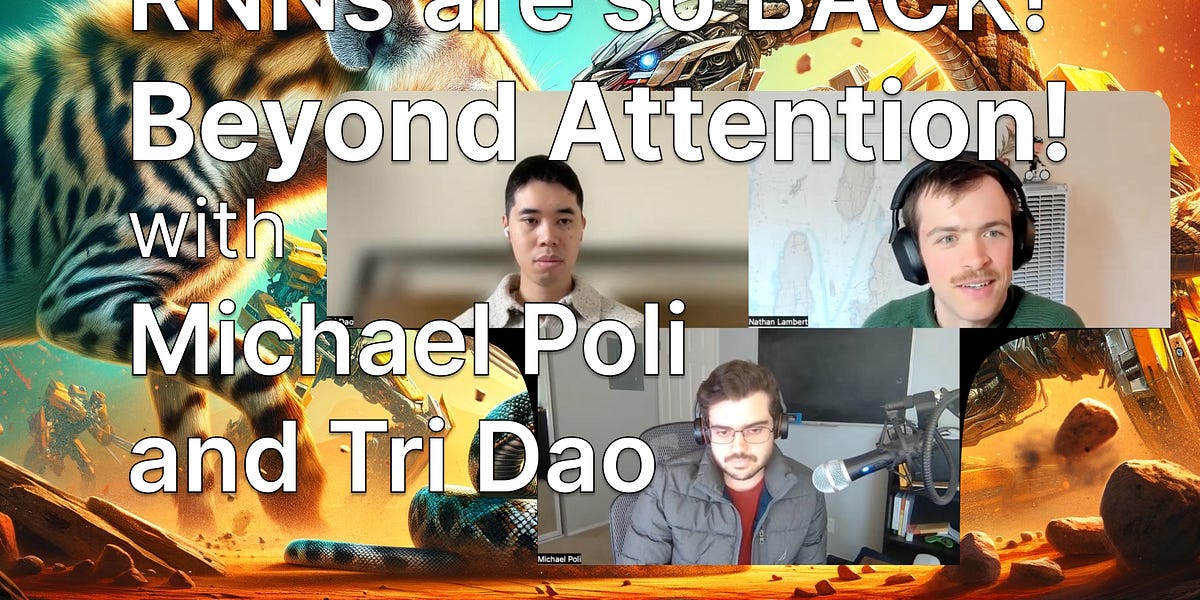 Interviewing Tri Dao and Michael Poli on the future of LLM architectures