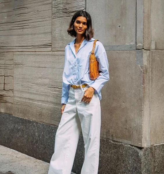 Look of the Day: Untucked Classic - by Andrea Linett