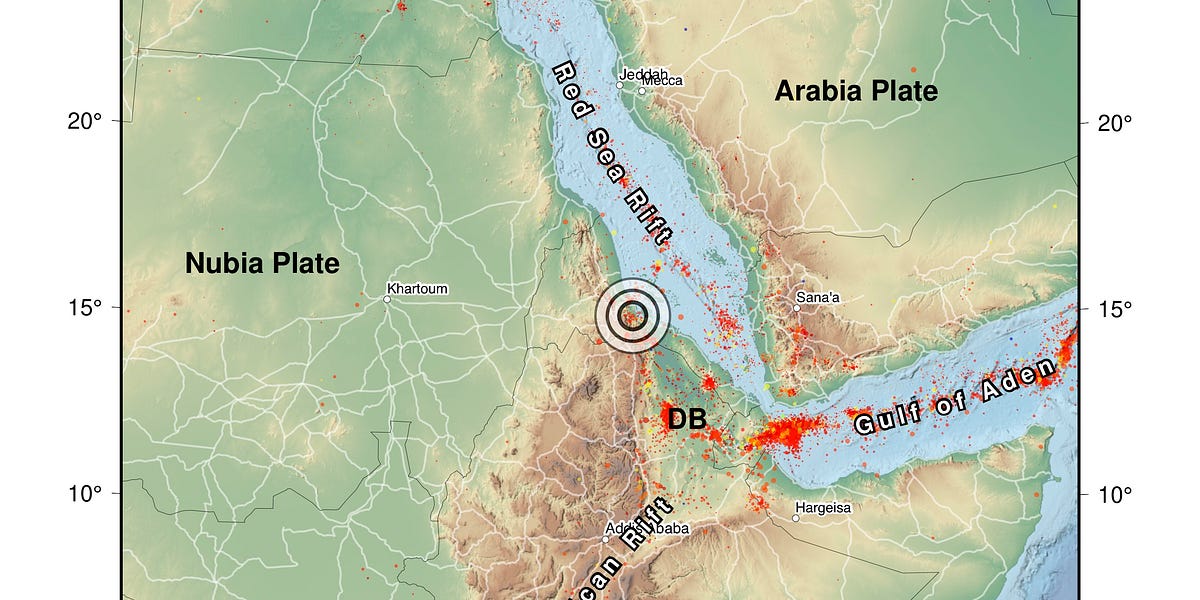 M5.6 earthquake in Afar Triple Junction highlights structural complexity