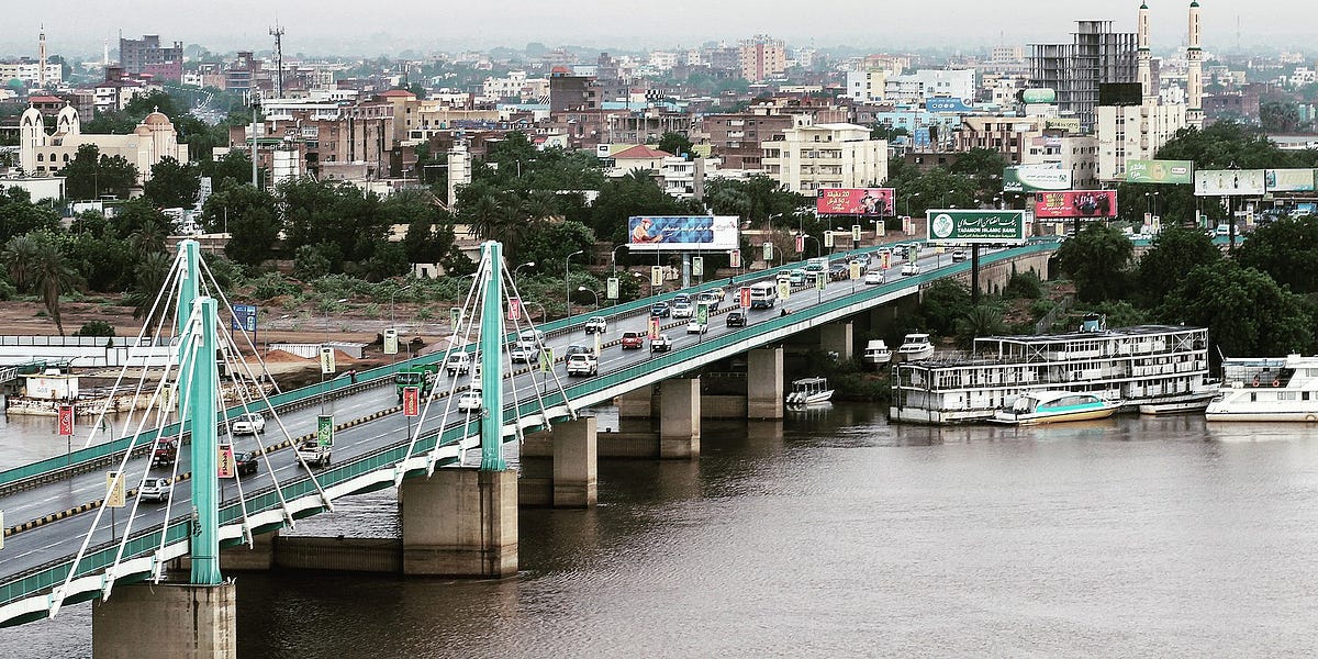 Control Map of the Bridges of Khartoum (2023)