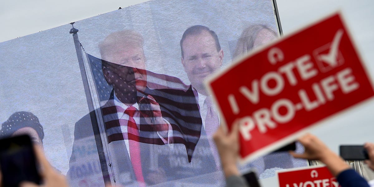 Pro-Life Voters Will Eat Whatever Trump Serves Them