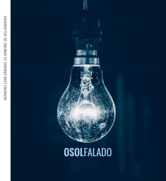 OSOLFALADO SÁBADO 25.01.25 - by Alberto Villas - O SOL