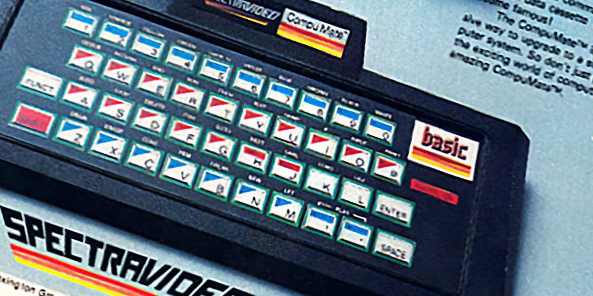 Spectravideo’s Compumate Turns Your Atari 2600 Into a Computer