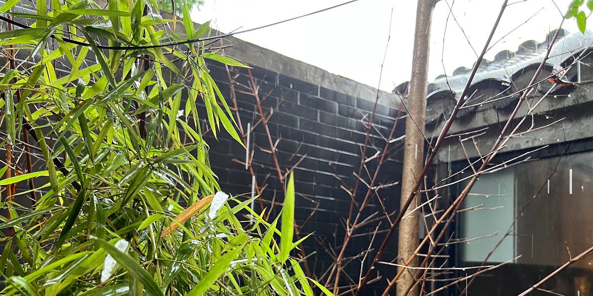 Midsummer Rain in the Ancient Capital - by Anthony Tao