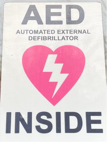 Automated External Defibrillators (AED) can save lives
