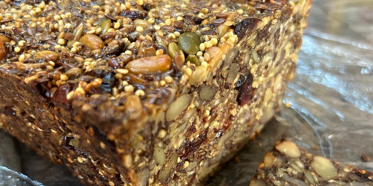 Seed + Nut + Fruit Bread: Simple + Pretty + GF