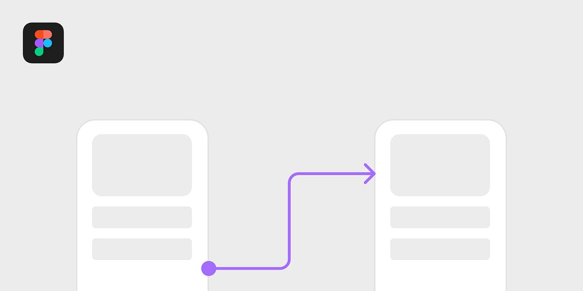 Figma tip: Easy user flows in Figma using Figjam connectors