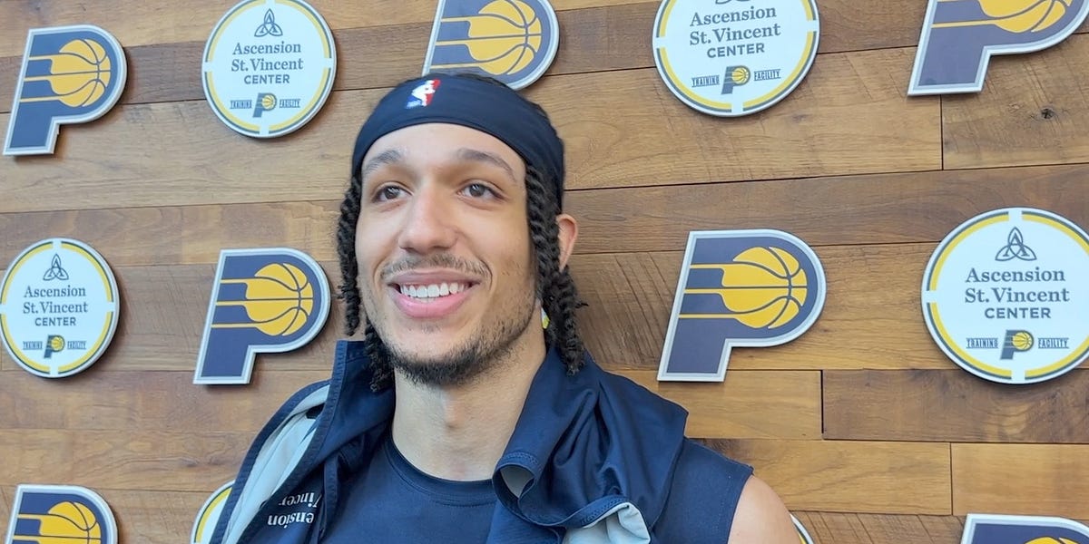 Kendall Brown is 100% healthy and staying with the Pacers on a two-way ...