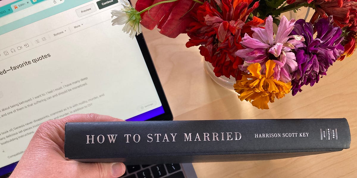 "How to Stay Married"... My Favorite Quotes