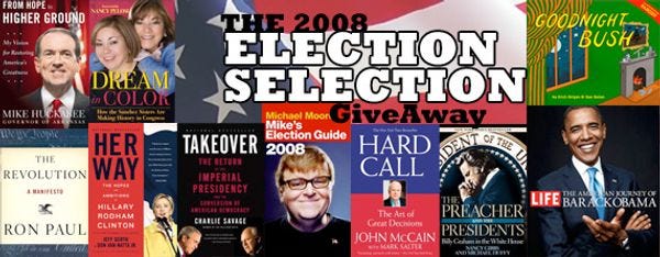 Win These Eleven (11) Political Books! - by Ken Layne